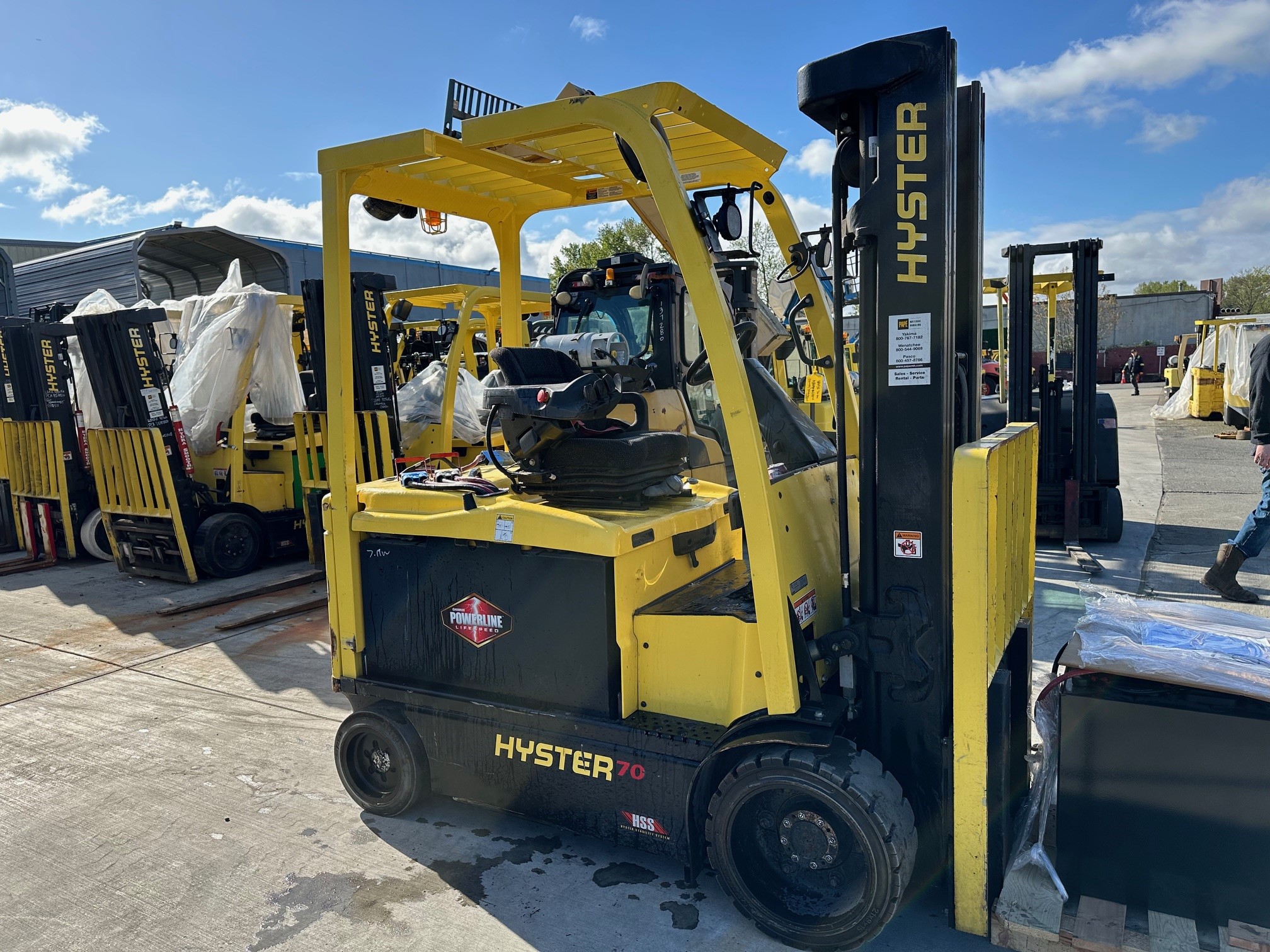 2017 HYSTER E70XN | Papé Material Handling