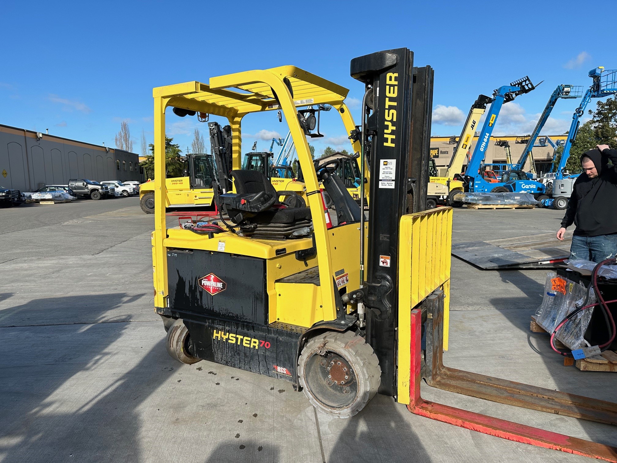 2018 HYSTER E70XN | Papé Material Handling