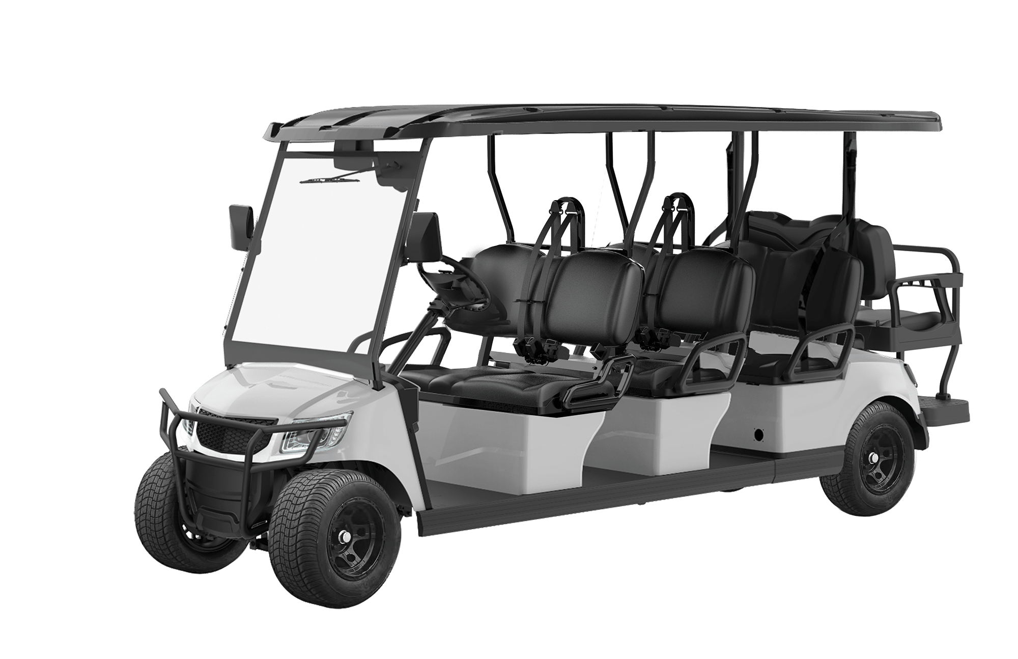 New FUSION Passenger 6+2 Electric Cart | Papé Material Handling