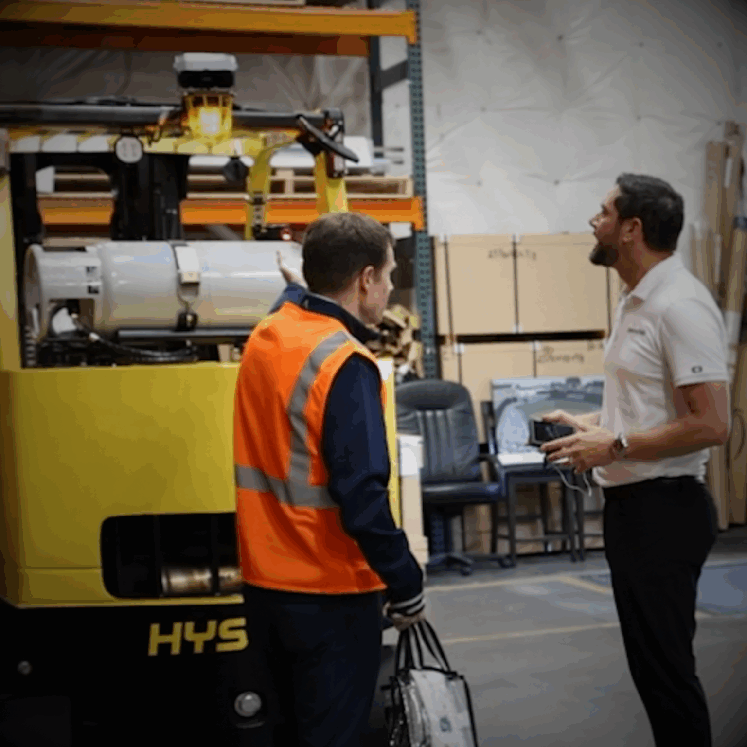 Forklift Safety Reinvented: Inside the Hyster Pedestrian Awareness ...