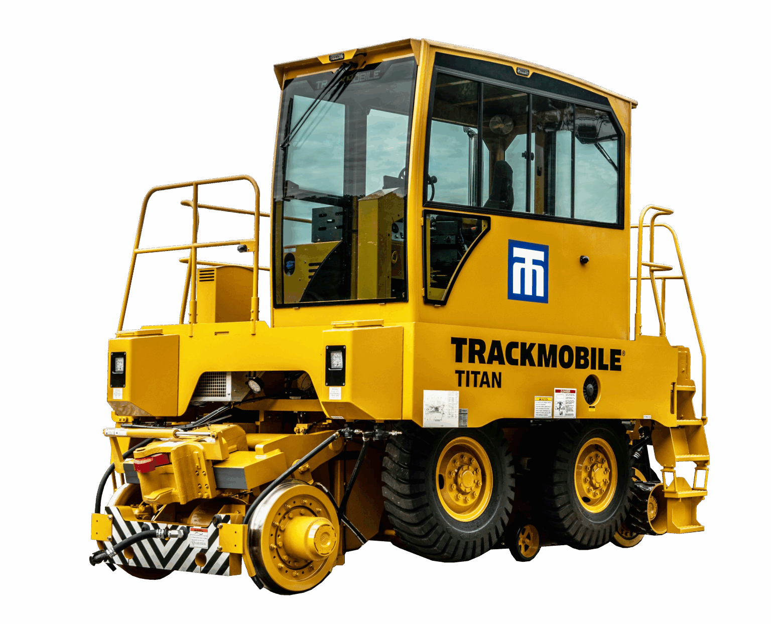 New Trackmobile Titan with Ad-Trac | Papé Material Handling